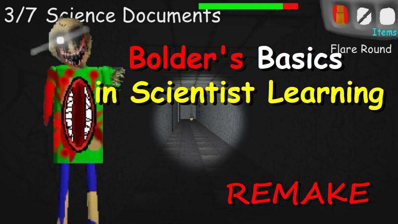 Baldi's Basics The Old Laboratory Chapter 3 (REMAKE) - Baldi's Basics Decompiled Mod - YouTube
