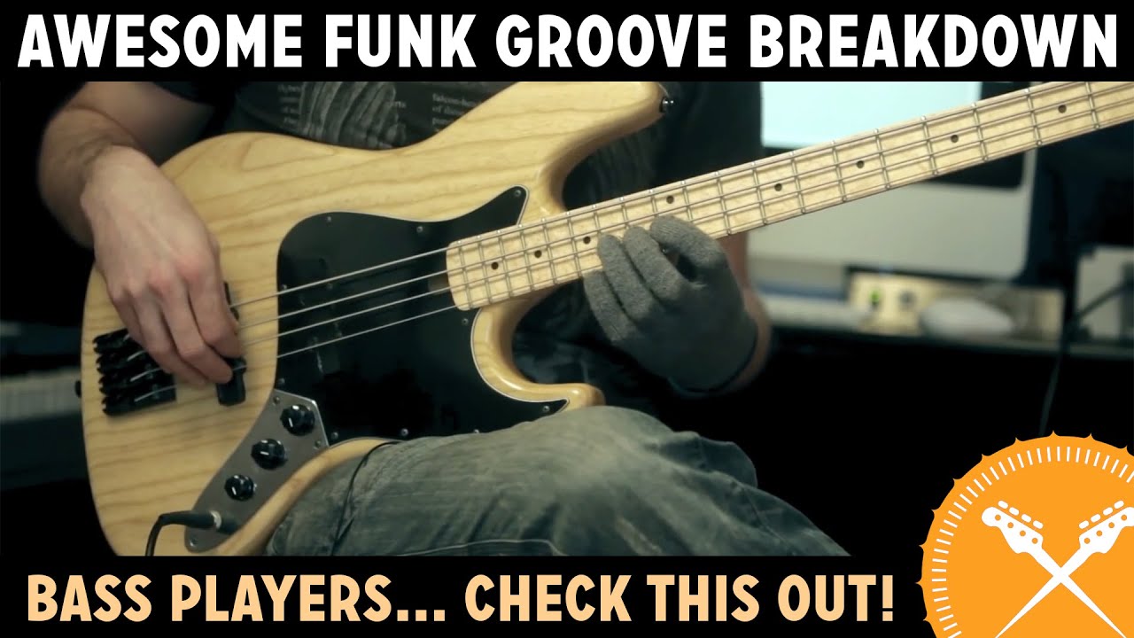 Awesome Funk Groove Breakdown - with Scott's Bass Lessons - YouTube