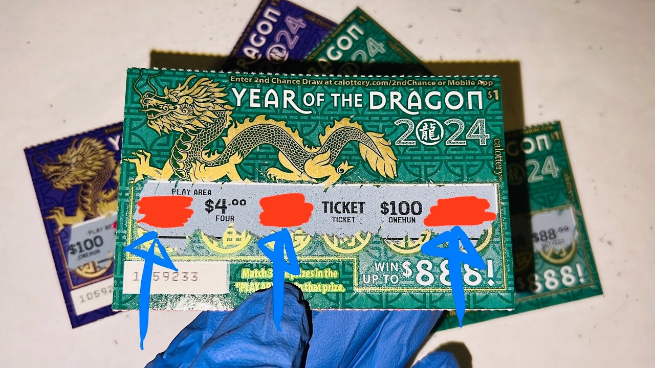 $1 YEAR OF THE DRAGON CALIFORNIA SCRATCHERS! - YouTube