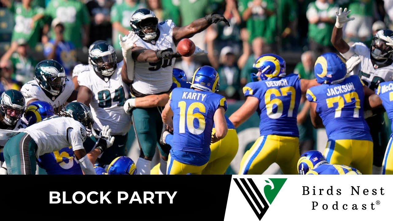Eagles Have A Block Party, Stuff Two Field Goals, Defeat Rams - YouTube