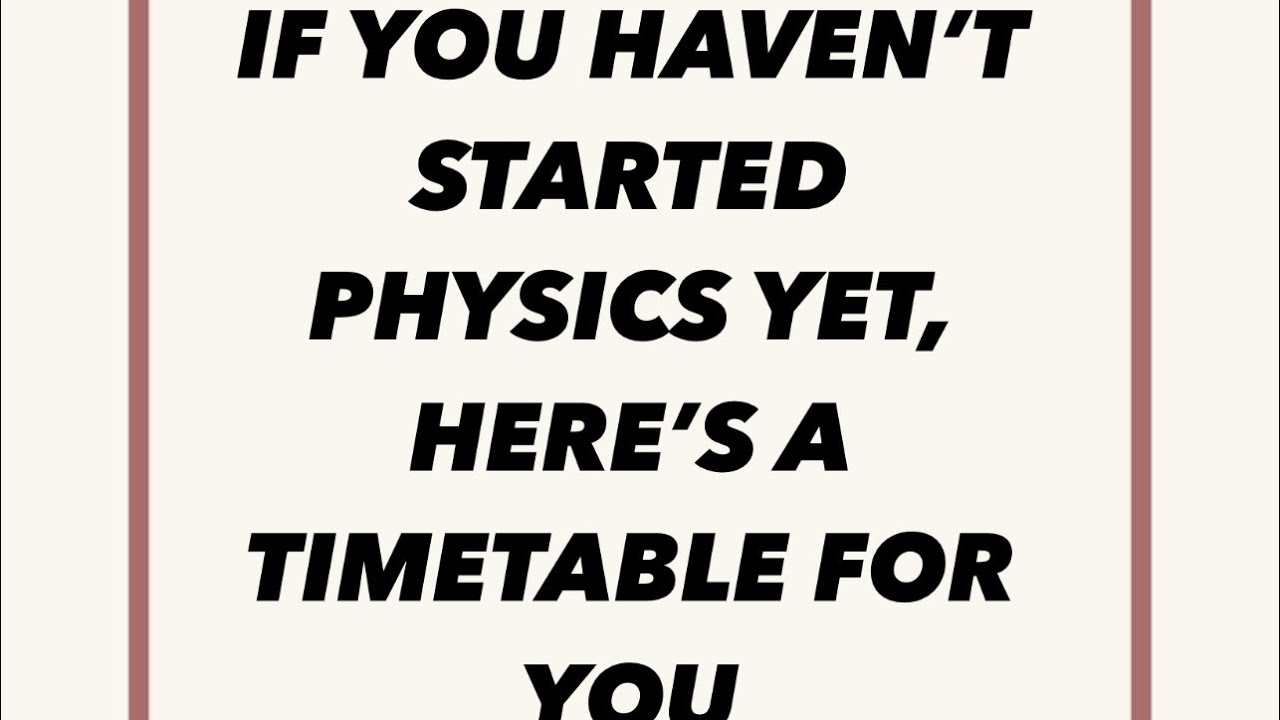 PHYSICS | How to cover physics syllabus | physics tips and tricks # ...