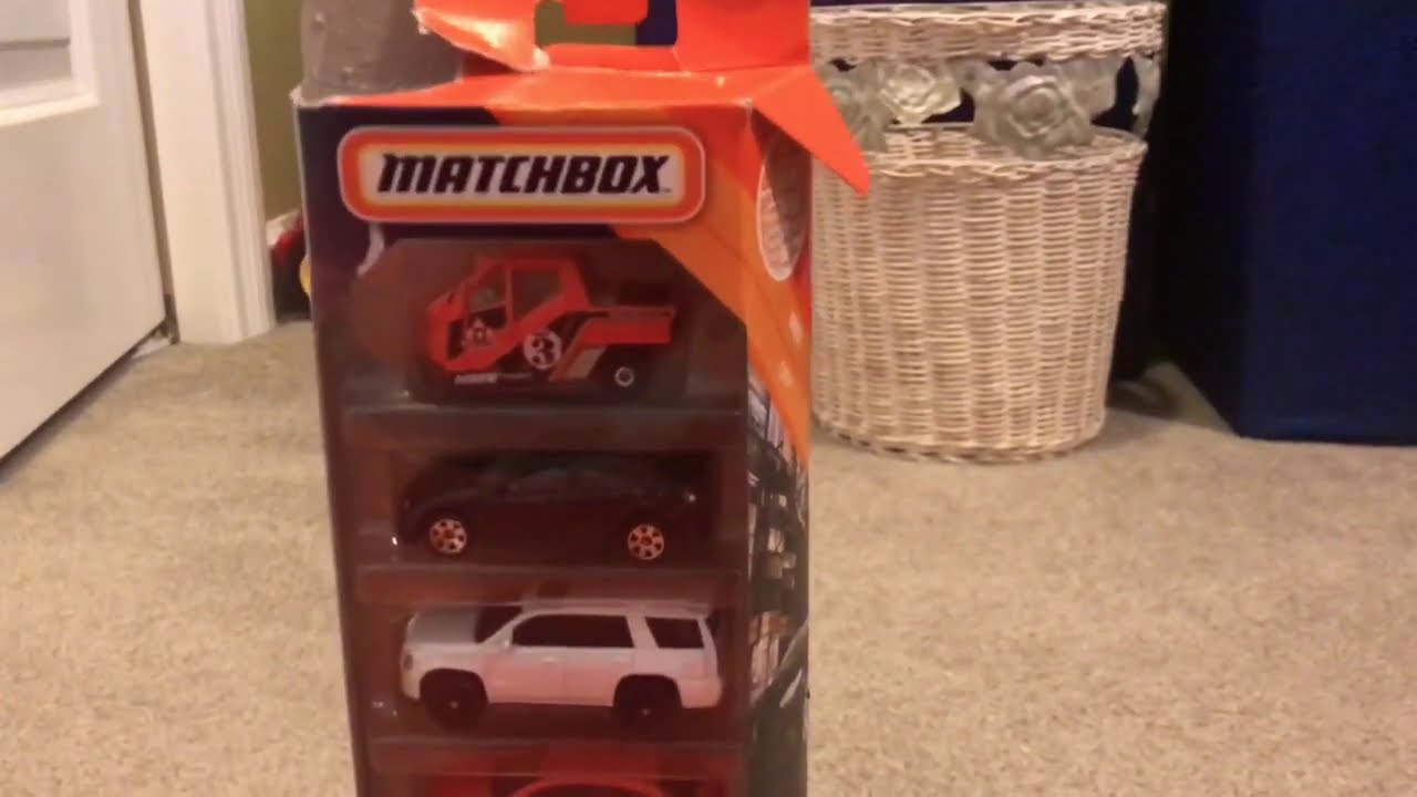 Matchbox City Adventure 2 5 Pack - YouTube