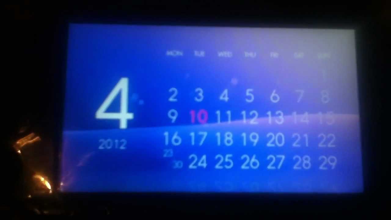 PSP Go Clock for PSP 2000, 3000 & E1000 - YouTube