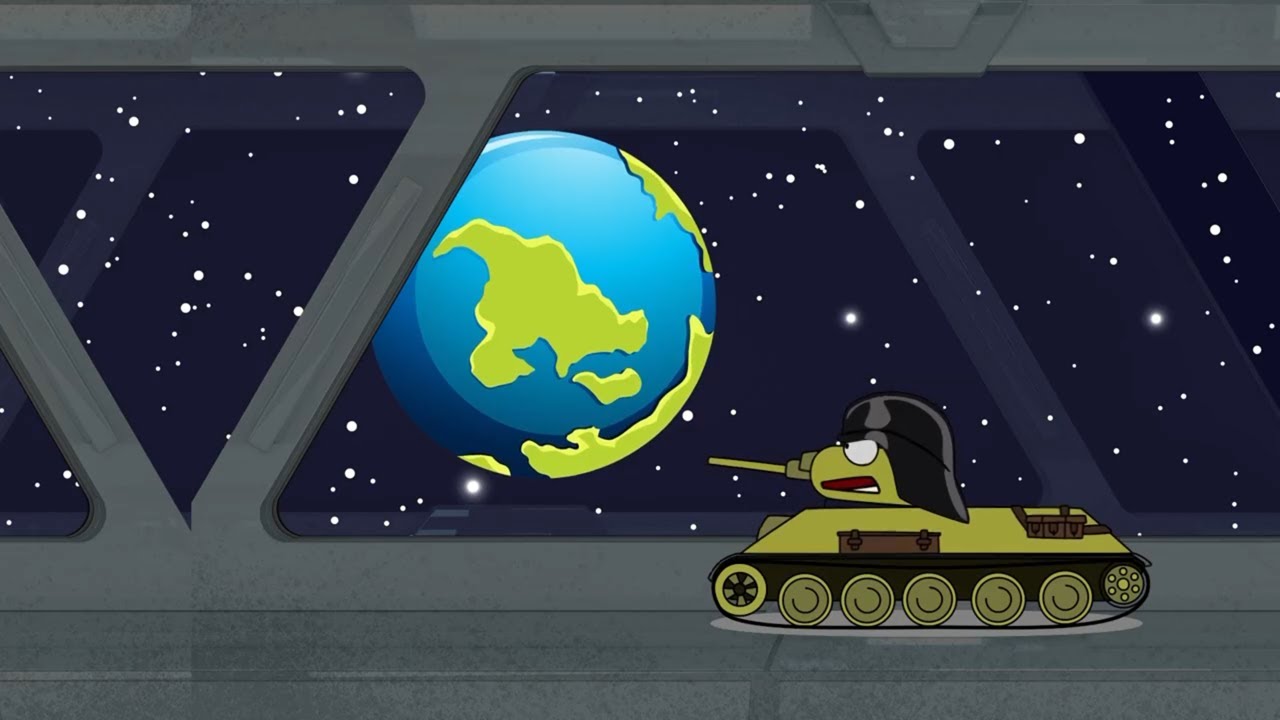 T95 save the world - Cartoon tank #Shorts - YouTube