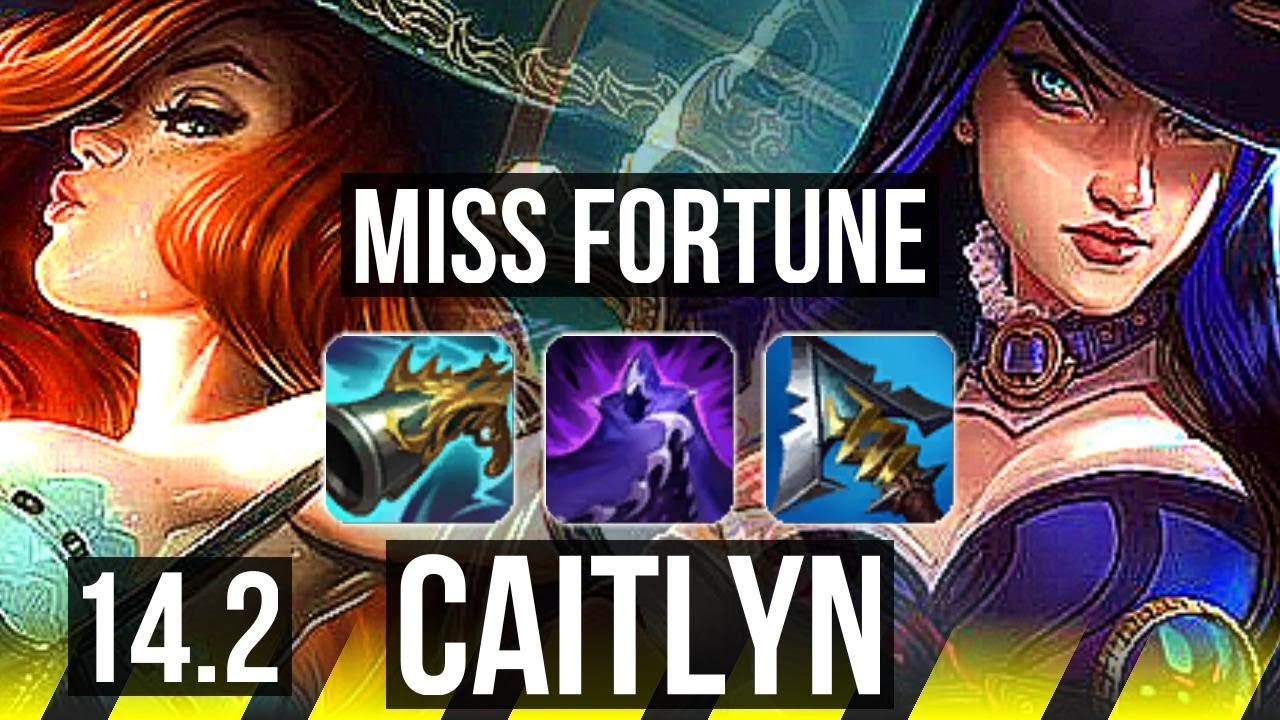 MISS FORTUNE & Janna vs CAITLYN & Bard (ADC) | 14/1/10, Legendary | BR Grandmaster | 14.2 - YouTube