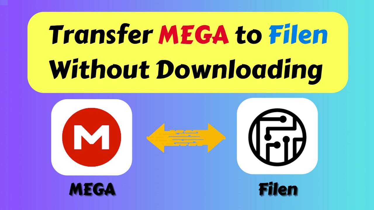 Transfer MEGA to Filen Without Downloading (Fast & Easy) - YouTube
