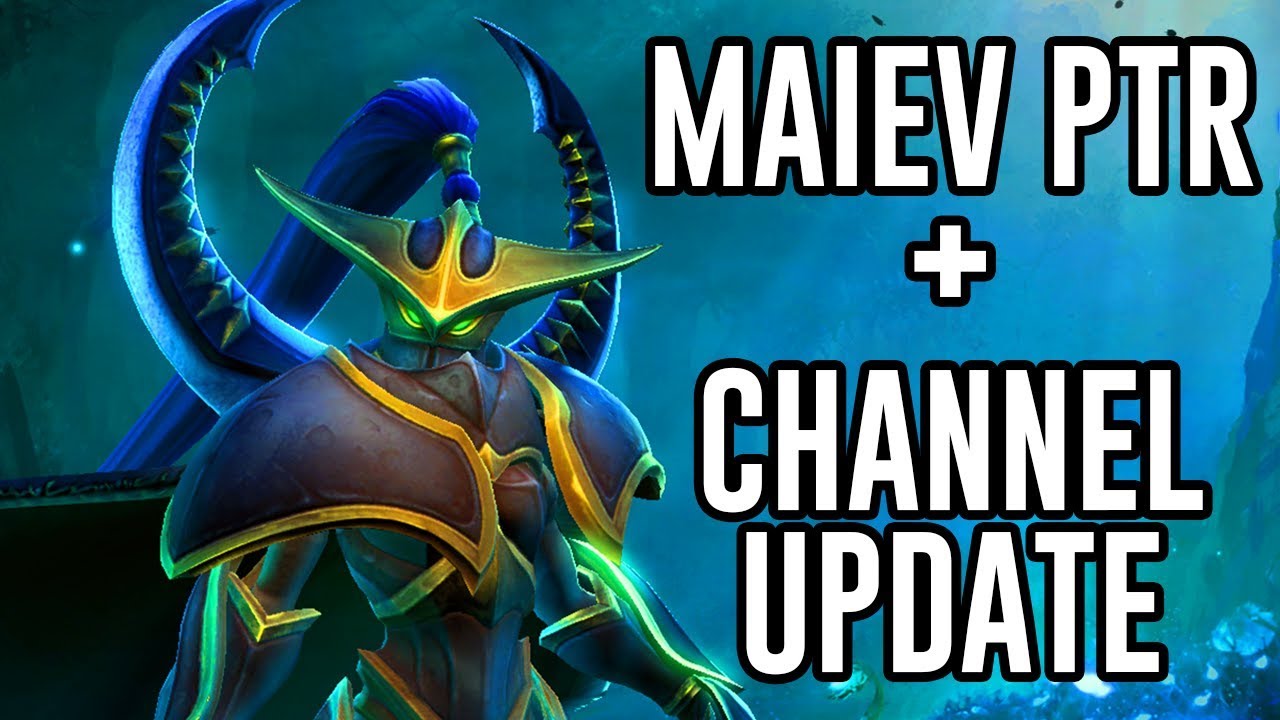 MAIEV + CHANNEL UPDATE | HotS PTR - YouTube