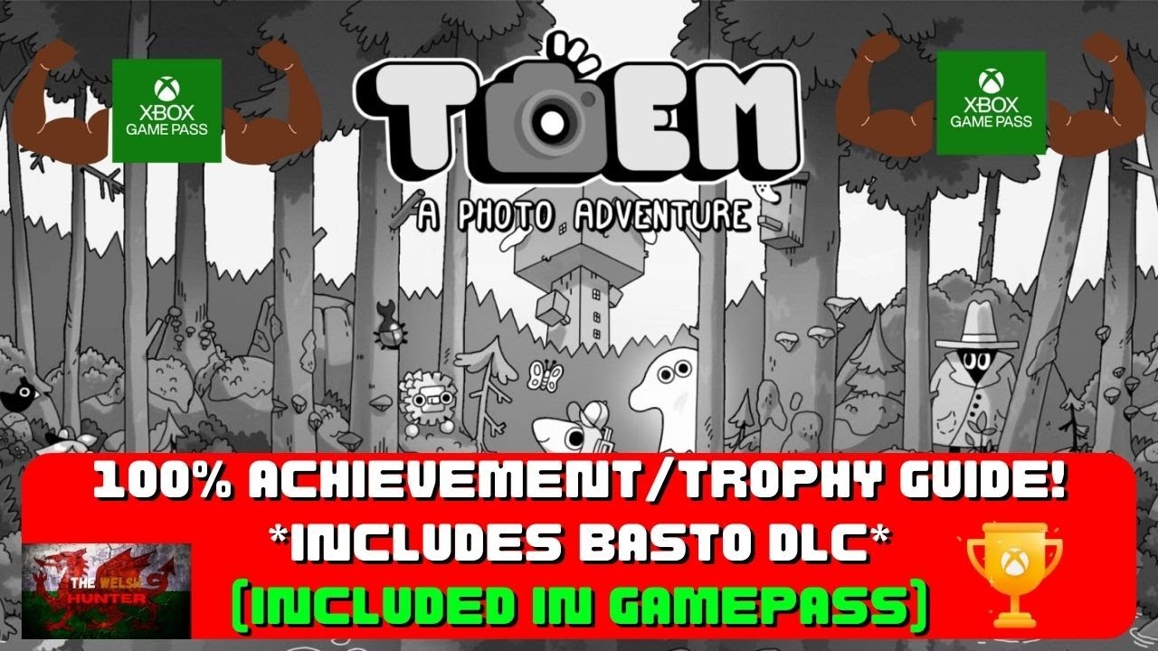 Toem - 100% Achievement/Trophy Guide! *Includes Basto DLC & Included ...