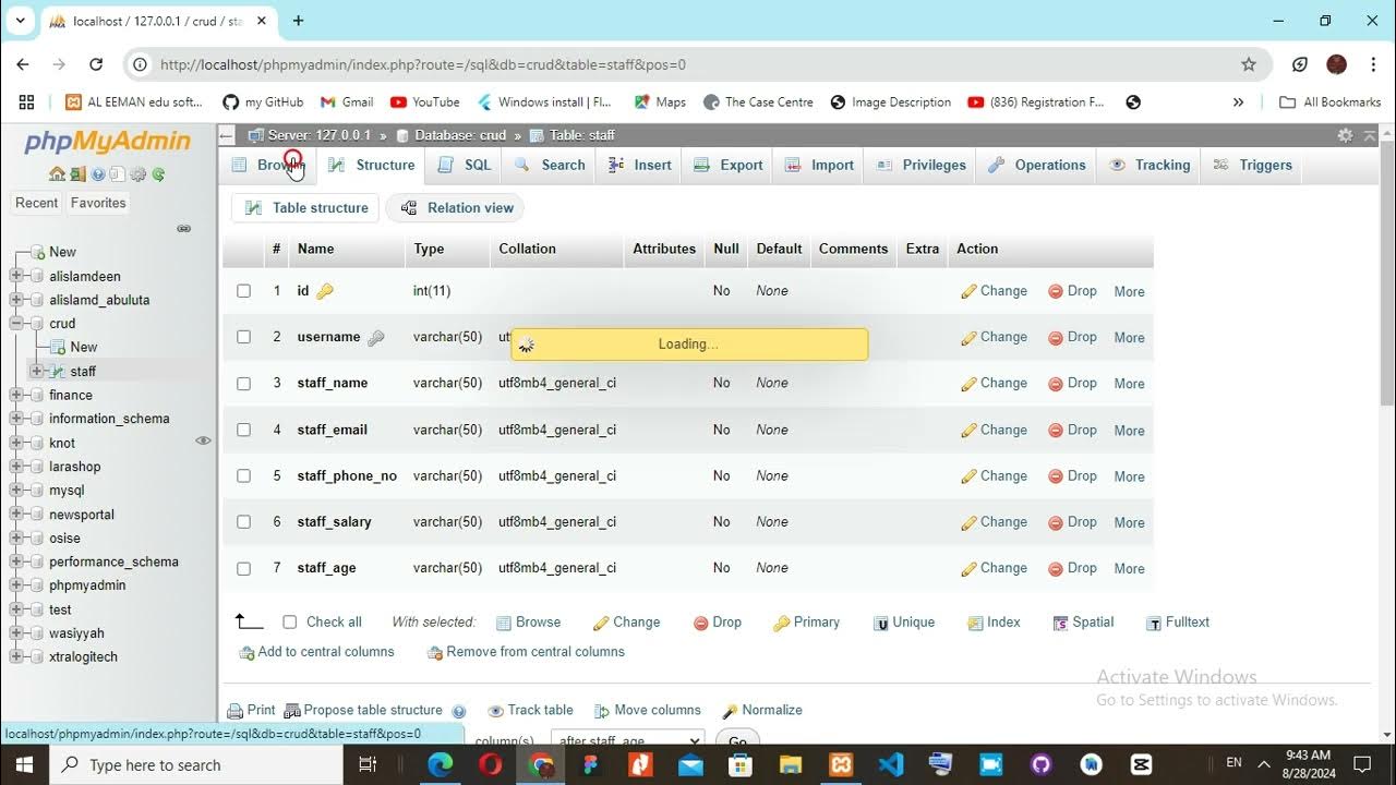 Create Database Table And Insert Data In Sql Datascience Sql Programming Youtube