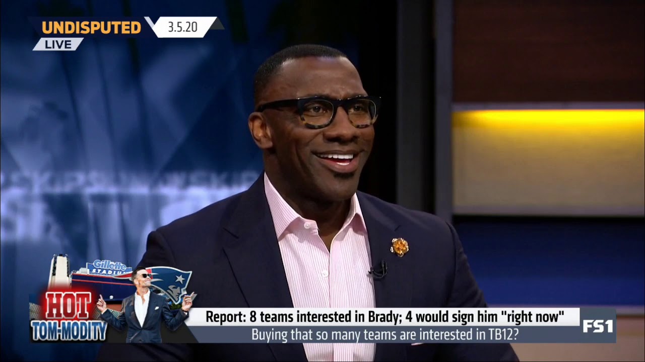 UNDISPUTED - Shannon strong reacts to Brady's next move, listed 4 teams ...