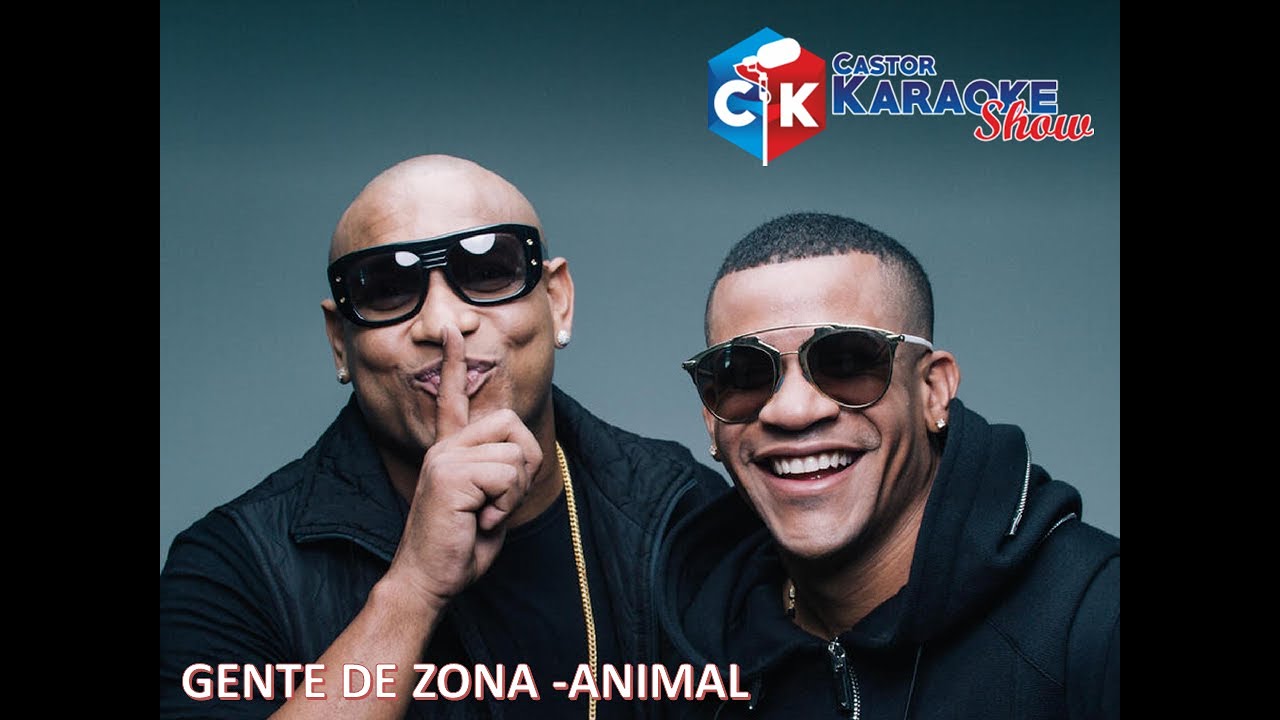 karaoke animal gente de zona DEMO - YouTube