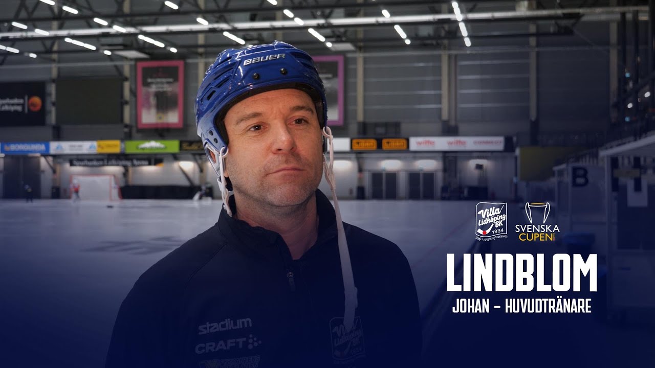 JOHAN LINDBLOM INFÖR FINALSPELET I SVENSKA CUPEN: "Det är det här vi spelar för" - YouTube
