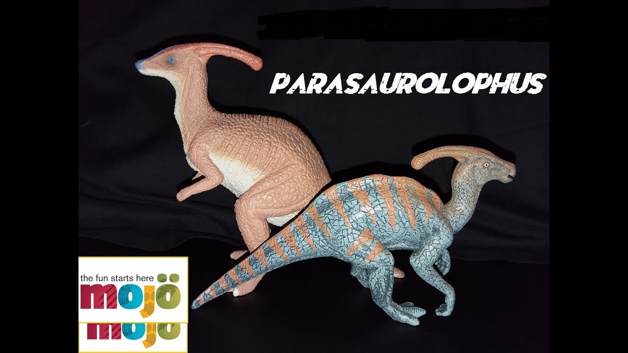 Mojo Fun Parasaurolophus Reviews!! Two different versions!! - YouTube