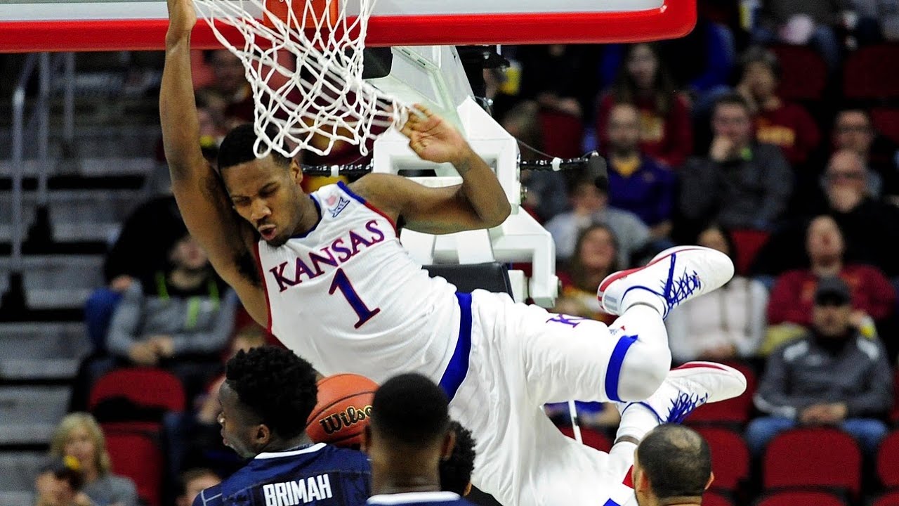 Wayne Selden alley-oop dunk vs. UConn - YouTube