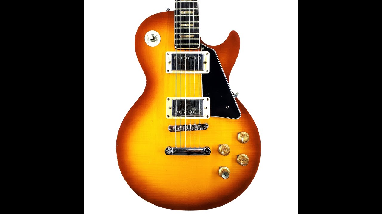 GRECO LES PAUL STANDARD EG480 JAPAN 1971 - Guitar shop Barcelona - YouTube
