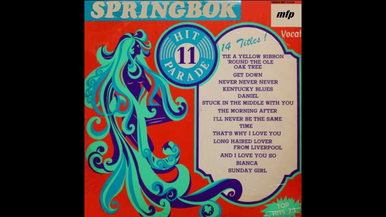 Springbok Hit Parade Vol.11 (1973) - Track A-02. Daniel, HQ - YouTube