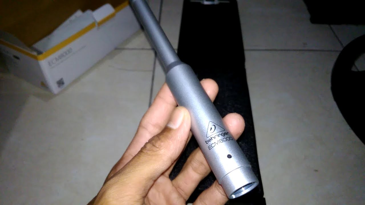 Unboxing mic RTA dari behringer Ecm 8000 - YouTube