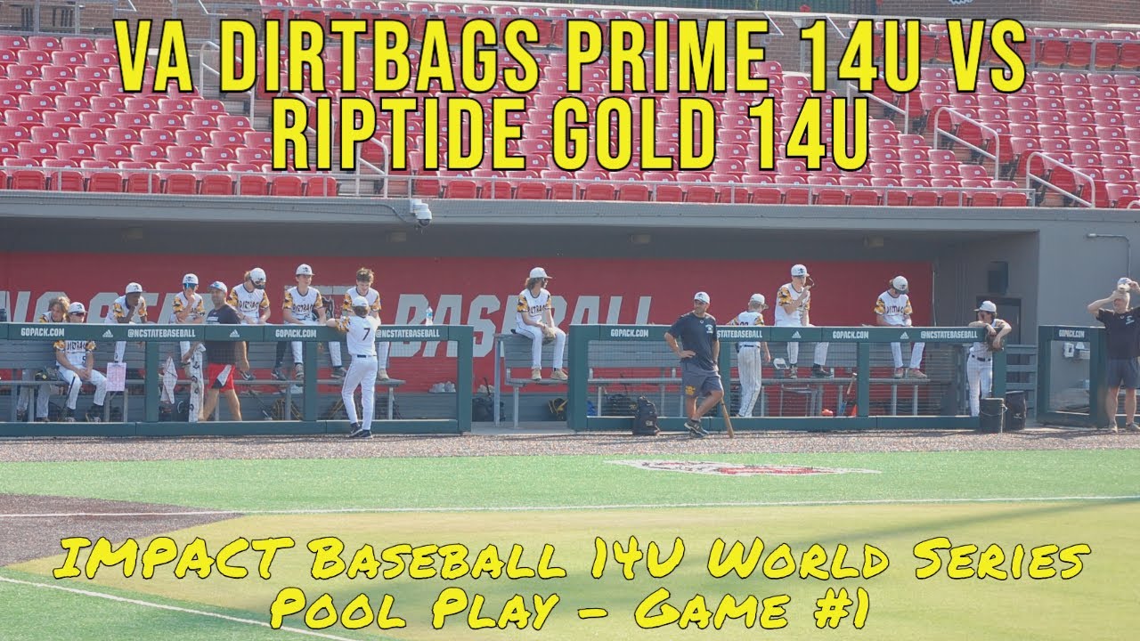 VA Dirtbags Prime 14U vs Riptide Gold 14U | IMPACT Baseball 14U World Series | Pool Play - YouTube