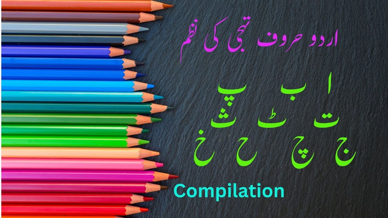 Urdu Alphabets|alif baa taa sounds| Urdu Huroof e tahajji |اردو حروف ...