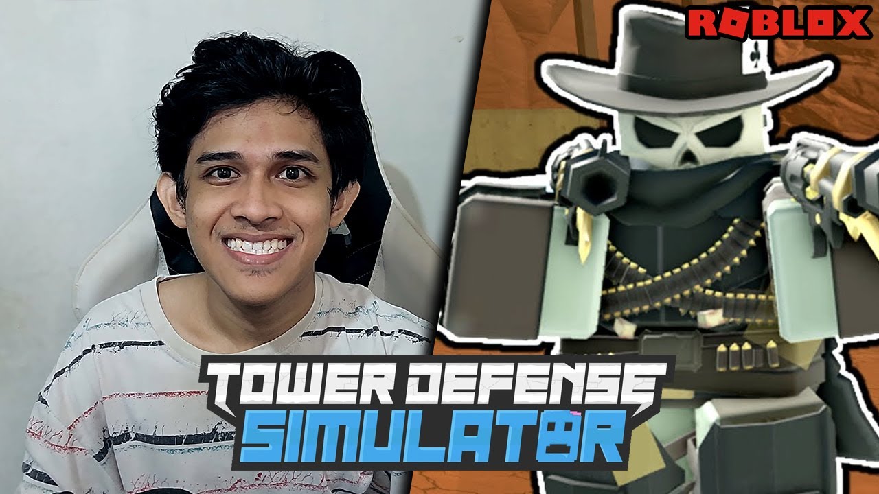 【TOWER DEFENSE SIMULATOR ROBLOX】KAPAN AKU BISA DAPAT SKIN COWBOY ...