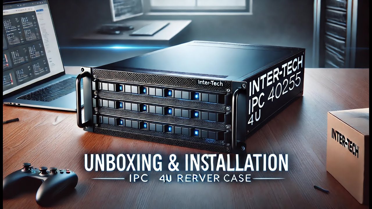 Unboxing & Installation of Inter-Tech IPC 4U 40255 (4U Rackmount Server ...