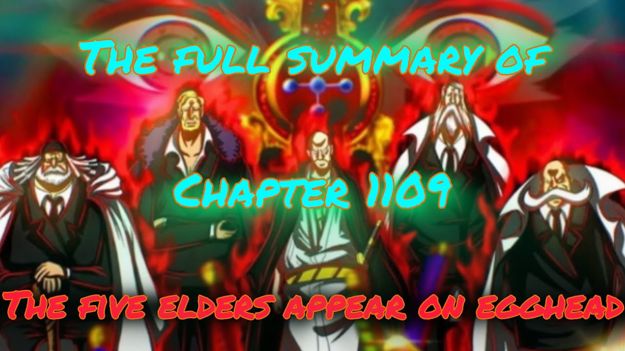 The full summary of chapter 1109 (One piece) in English - YouTube