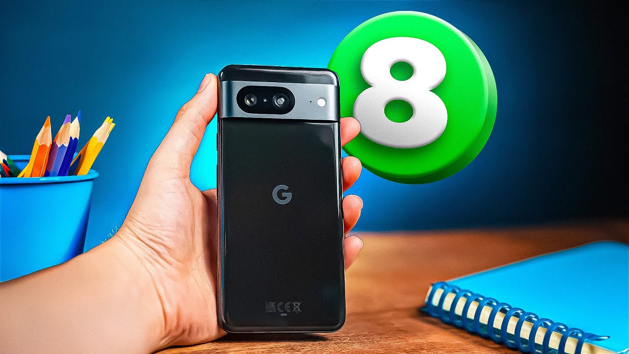 Test du Google Pixel 8 : plus COMPACT mais plus CHER ! - YouTube