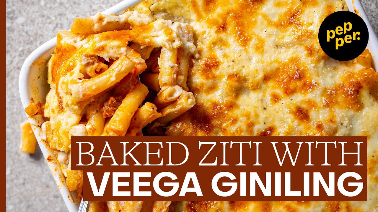 Vegetarian Baked Ziti Recipe: Making the ”Meat” Sauce with Veega ...