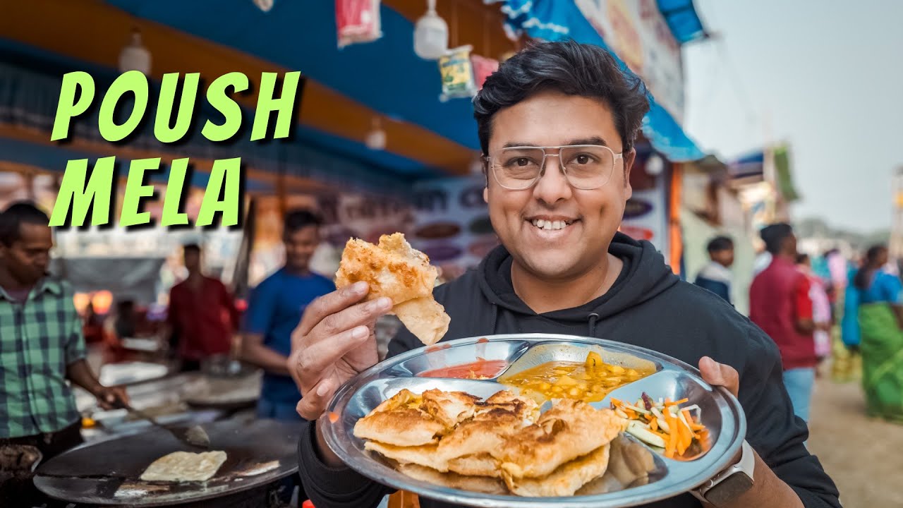 Shantiniketan Poush Mela Has the BEST Street Food FESTIVAL! - YouTube