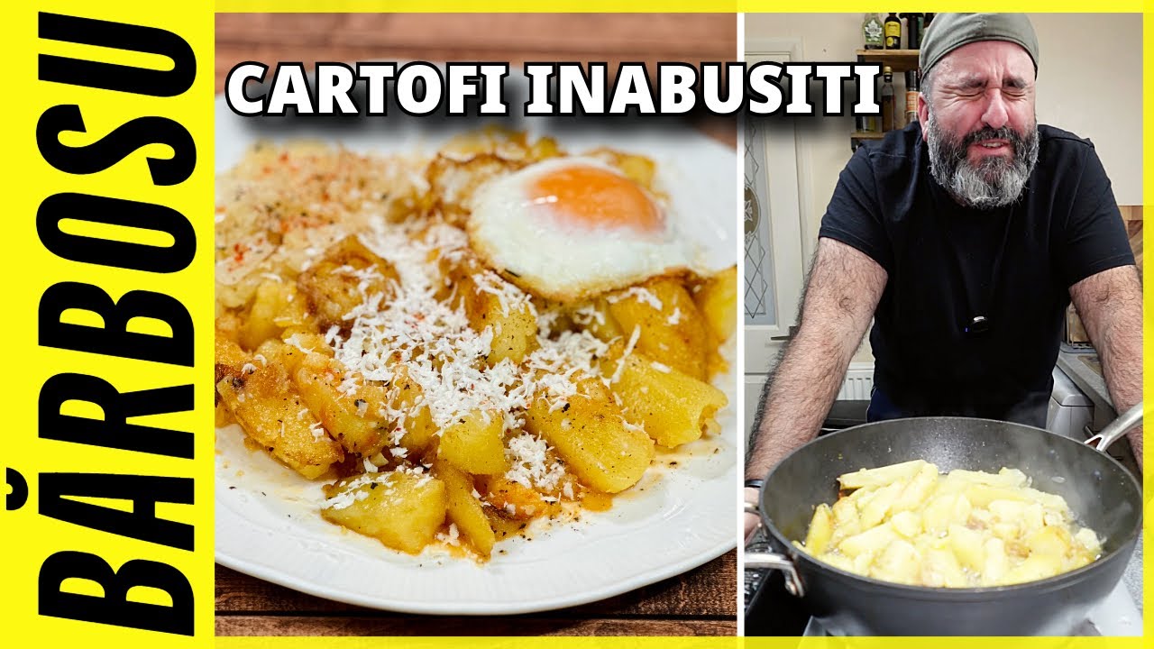 CARTOFI INABUSITI CU CEAPA SI USTUROI - YouTube