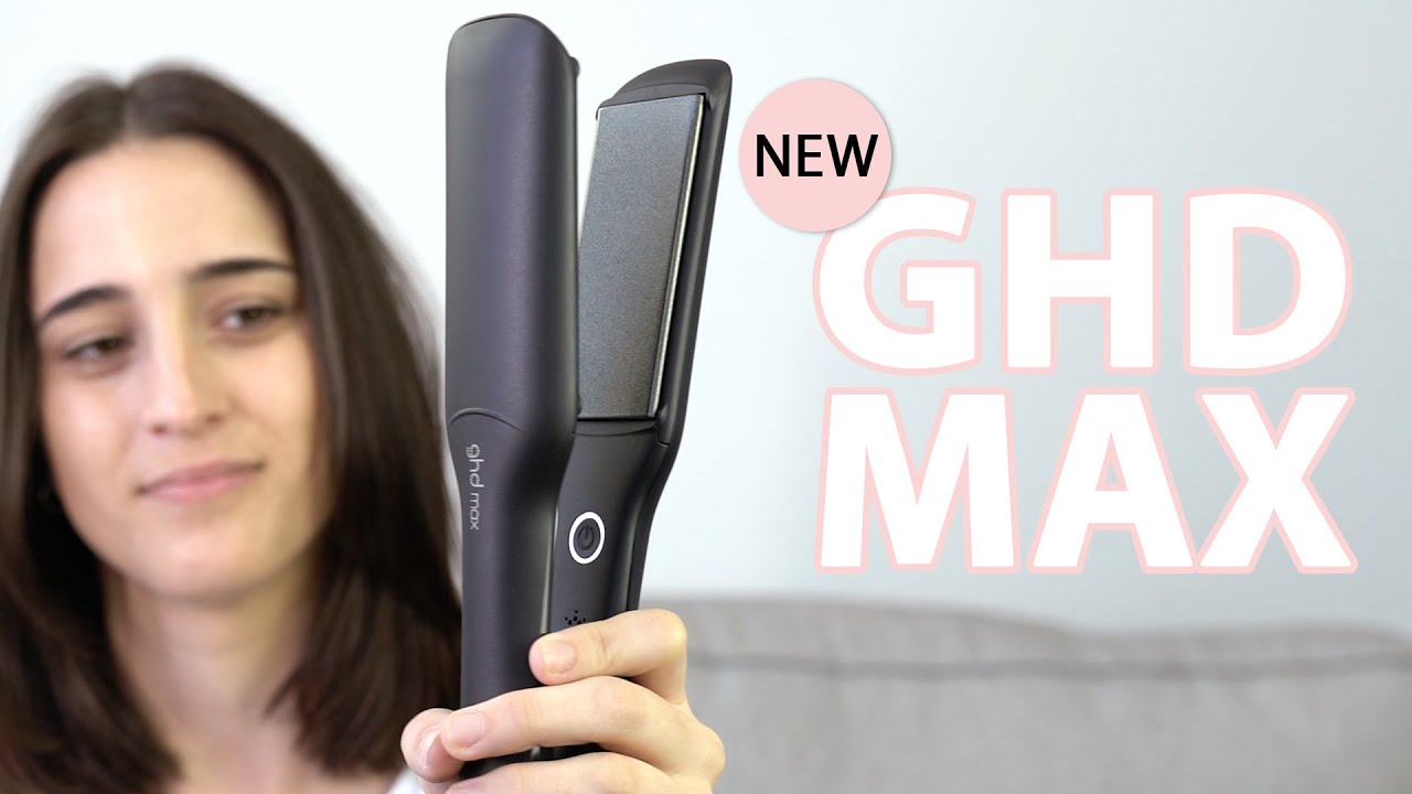 Creating kinks with the ghd Max straightener - YouTube