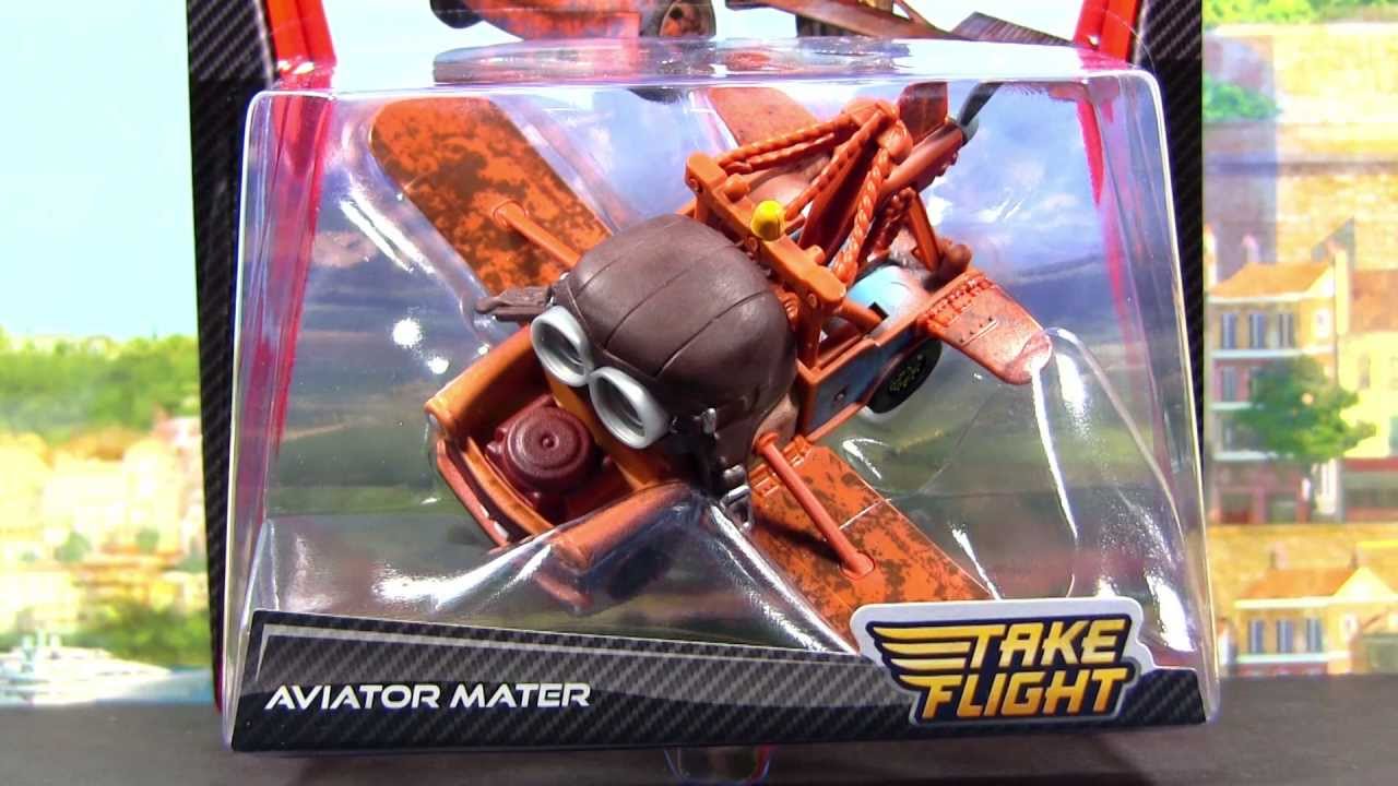 Cars Toon Aviator Mater Disney Pixar Take Flight Die-Cast Mattel 1:55 ...