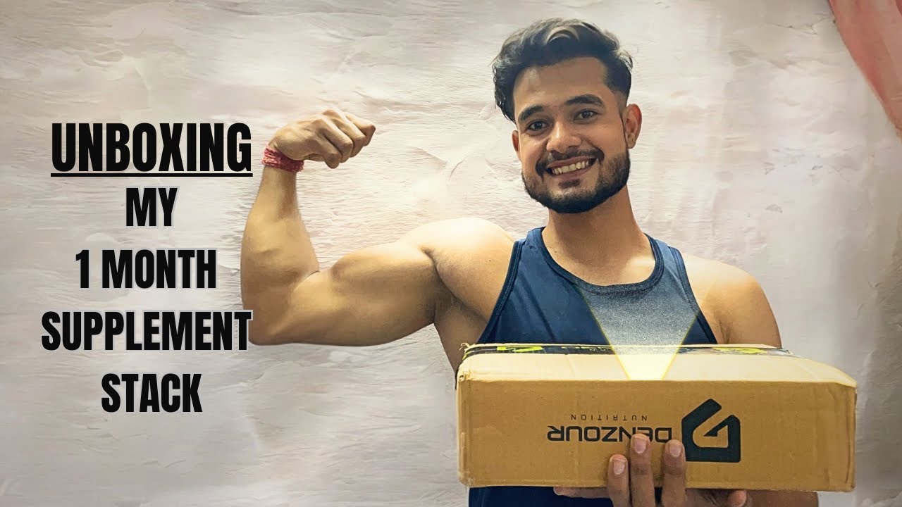 UNBOXING MY 1 MONTH SUPPLEMENT STACK | Important Supplement For Beginners And Students - YouTube