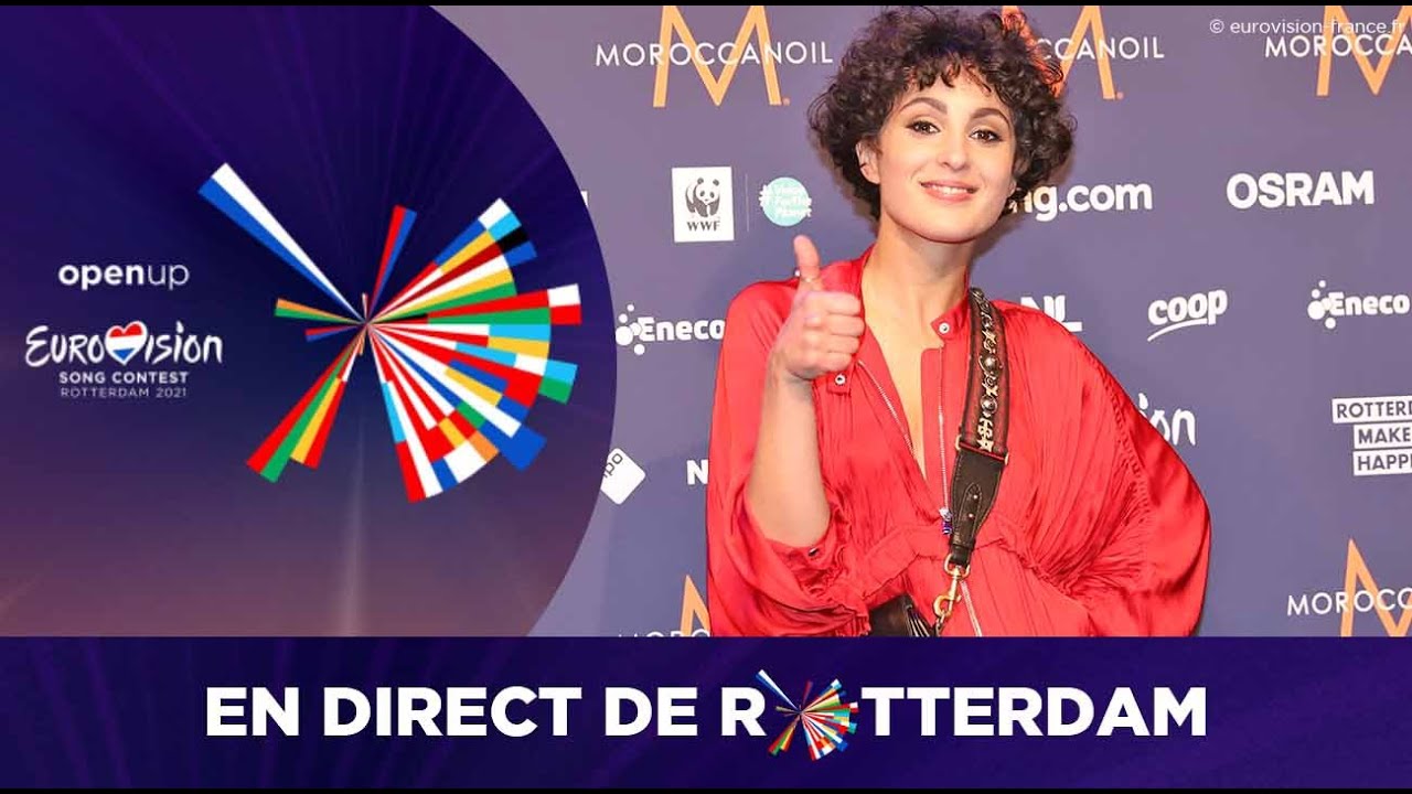 Eurovision 2021 - Barbara Pravi Interview - YouTube