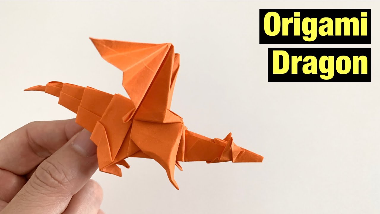 Origami Dragon Jo Nakashima Easy Origami Fold An Elaborate Origami