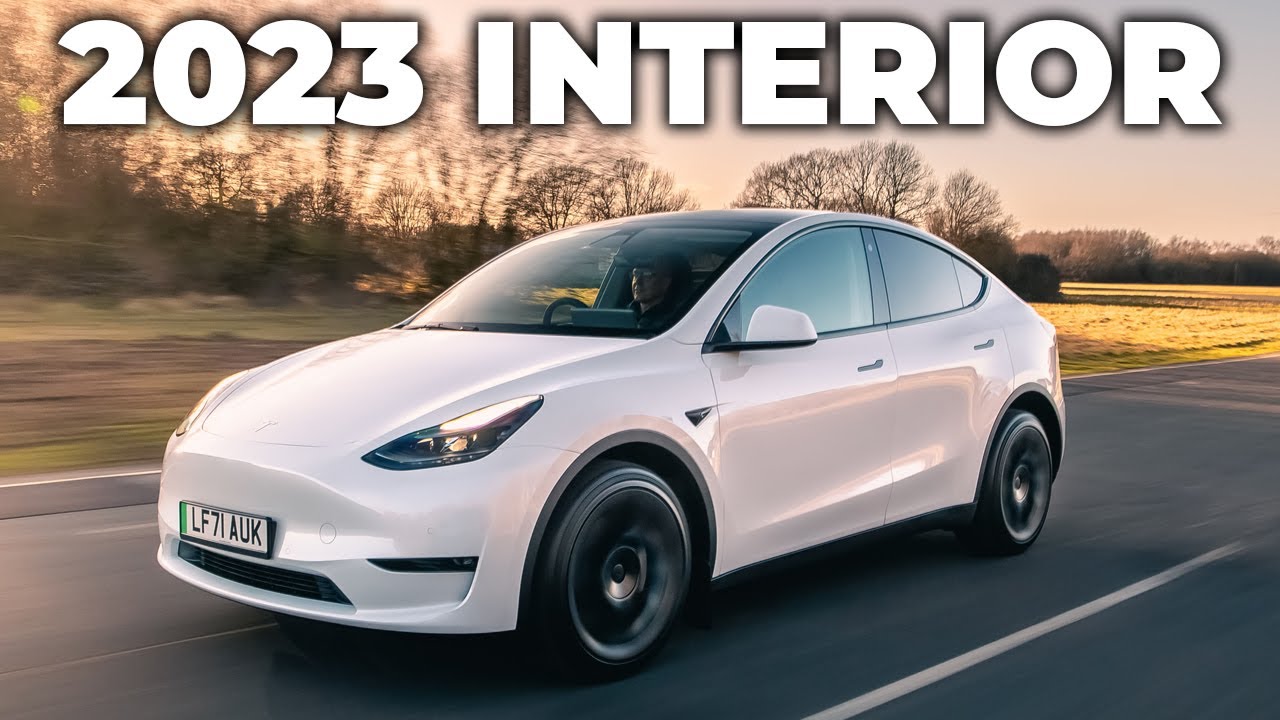TESLA MODEL Y 2023 INTERIOR - YouTube