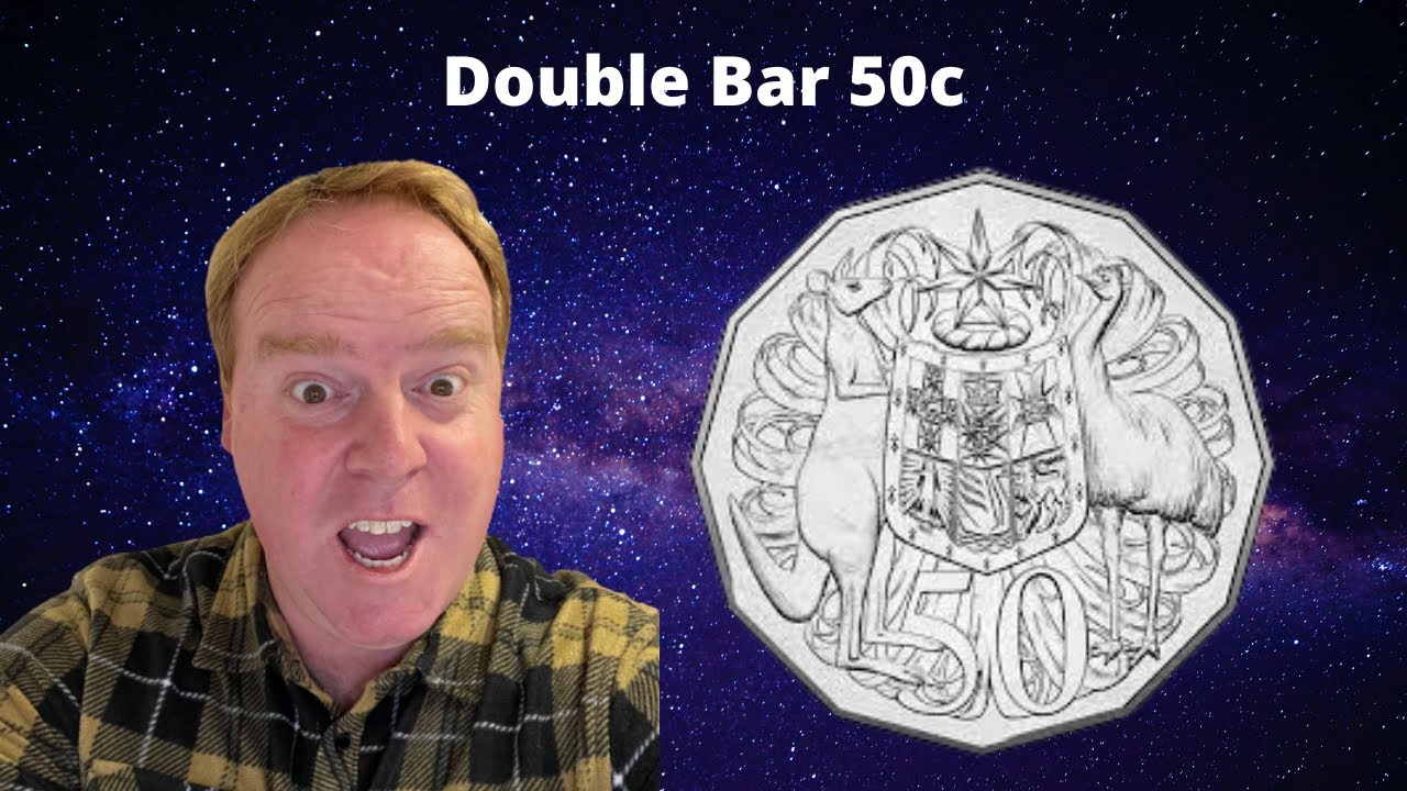 50c Coin Search with a Double Bar Find Australian Fifty Cent Coin ...