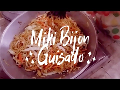 HOW TO COOK MIKI BIHON GUISADO | NOODLE RECIPE @MommasKitchenGrabby ...