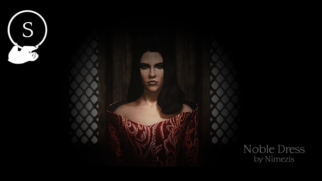Noble Dress - A Skyrim Dress Showcase - YouTube