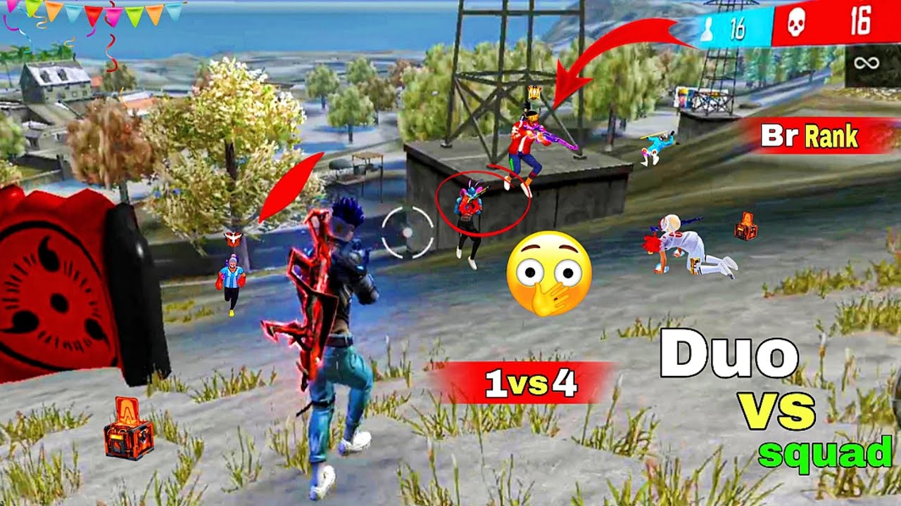 FREE FIRE MAX🔥 Duo vs Squad Mp40 + Aug 19 Kills 🤯 Total - Garena free ...