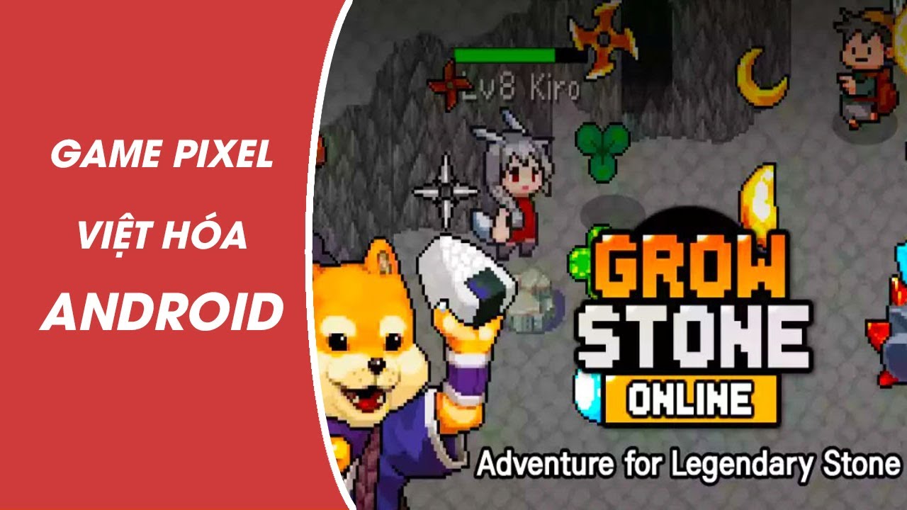 Game Pixel Việt Hóa Android Grow Stone Online Săn Slime 300 Năm - YouTube