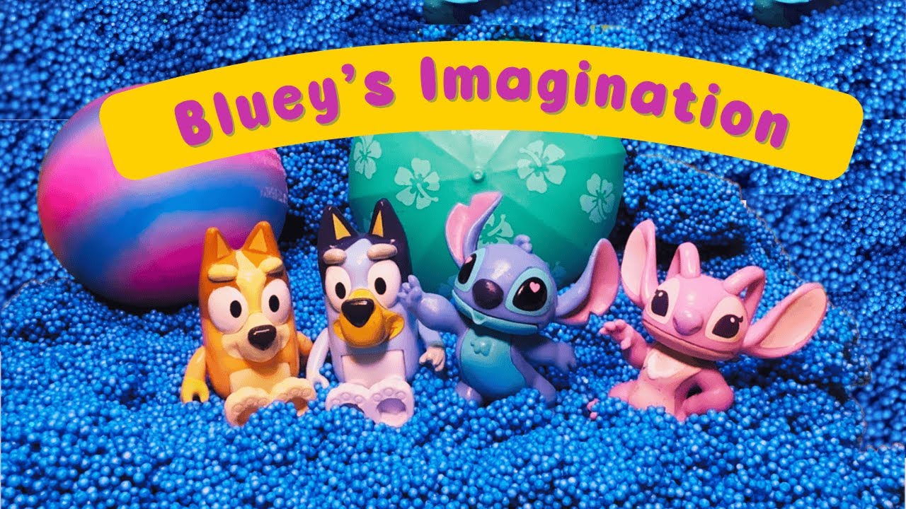 Bluey & Bingo's Space Adventure! Exploring Planet Blingo & Rescuing ...