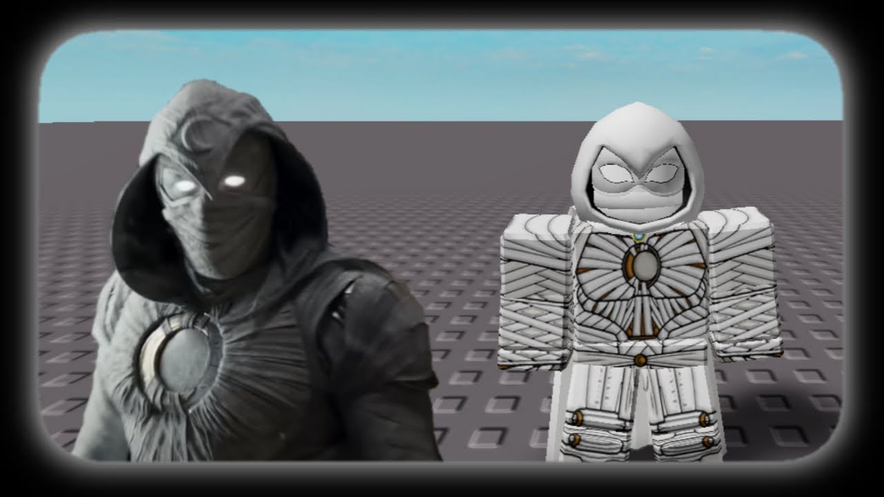 How to make MCU Moon Knight in Roblox - YouTube