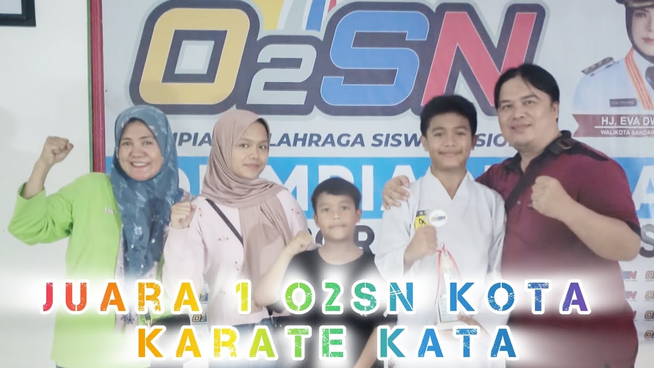 ZAIN JUARA 1 O2SN KARATE KATA TINGKAT SD SE BANDAR LAMPUNG 🔥| FRAN ...