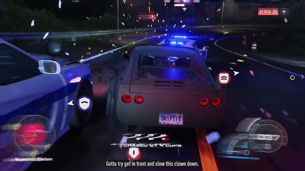 NFS unbound cop chase Gameplay (New) Heat 5 #needforspeedunbound #nfs ...