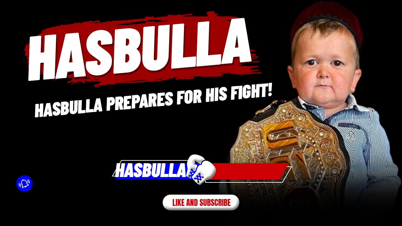 Hasbulla Prepares for His Fight! Hip Hop Beat - YouTube