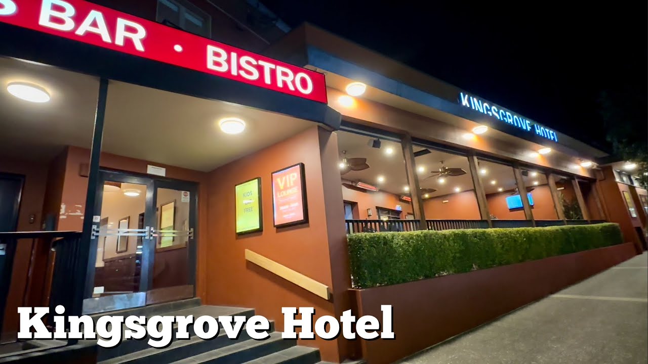 Dinner & Soccer Game at Kingsgrove Hotel, Sydney Australia - YouTube