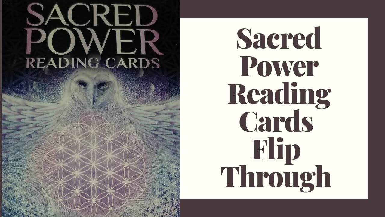 Sacred Power Reading Cards Flip Through - YouTube