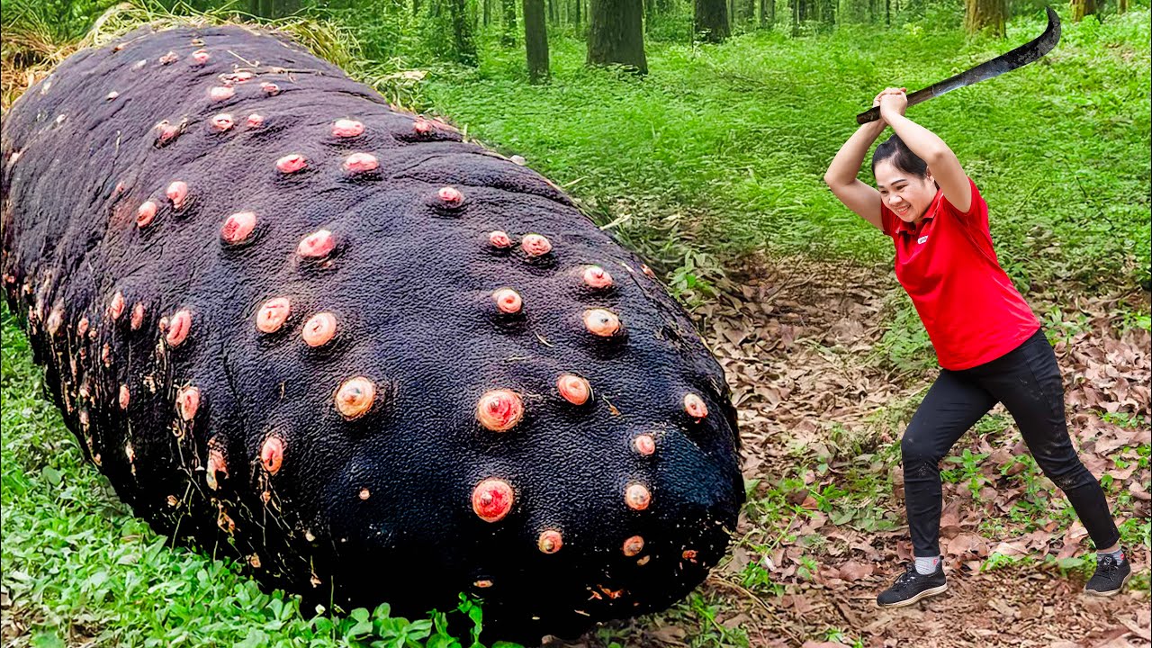 Harvesting The World's Most Unique Giant Potato & Go To Market Sell ...