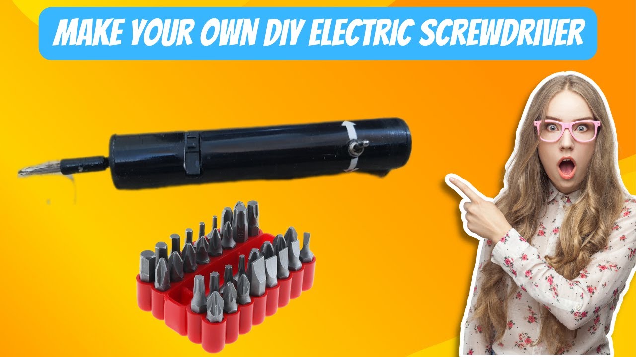 Unveiling the Secret: Homemade Electric Screwdriver Tutorial - YouTube